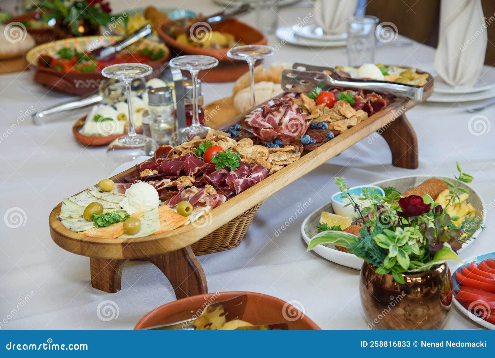Appetizer on the Table - Party Stock Image - Image of delicious, fast ...