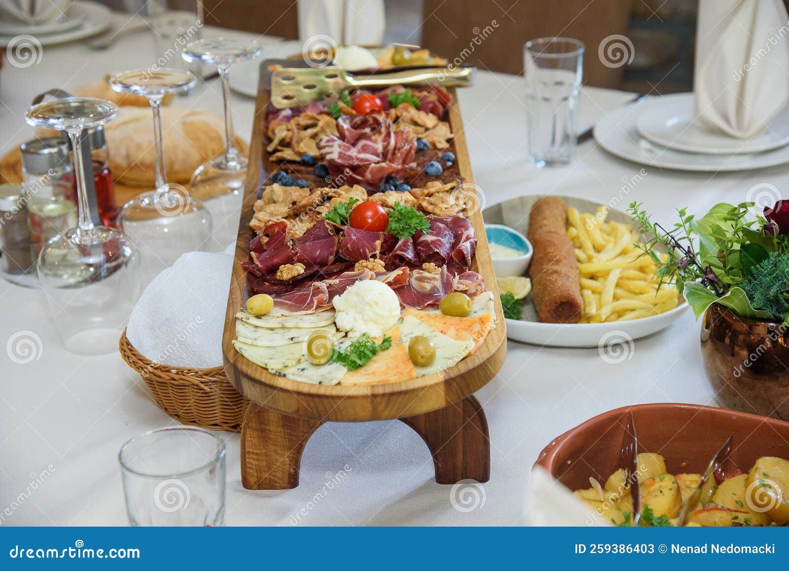 Appetizer on the Table - Party Stock Image - Image of breakfast, lunch ...