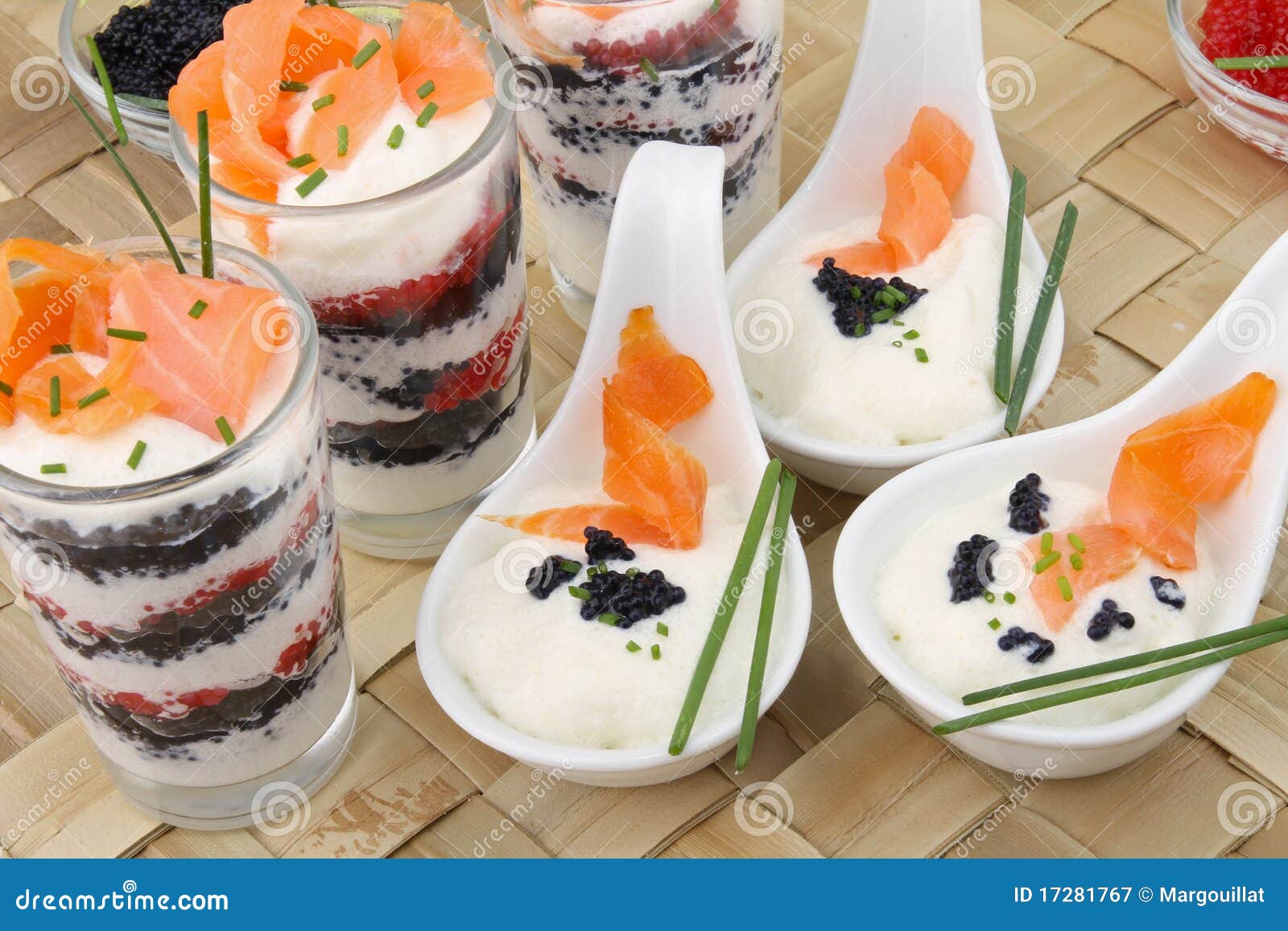 Appetizer, Verrine and Finger Food Stock Image - Image of food, healthy ...