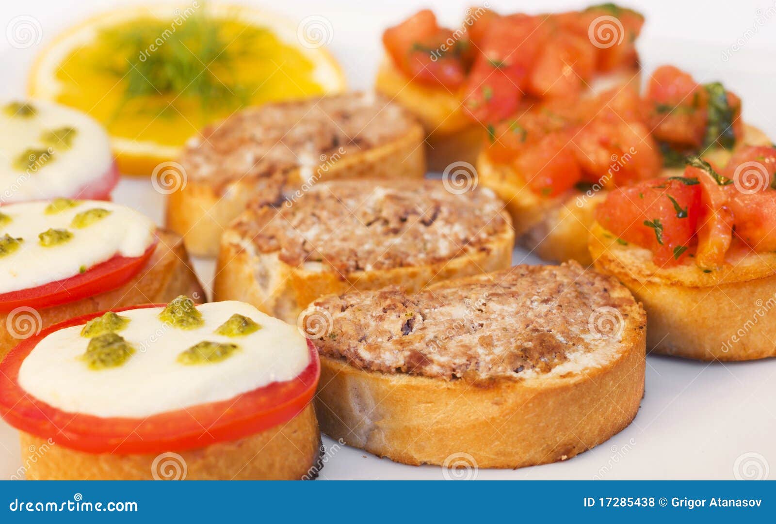 Appetizers stock photo. Image of food, meal, appetizers - 17285438