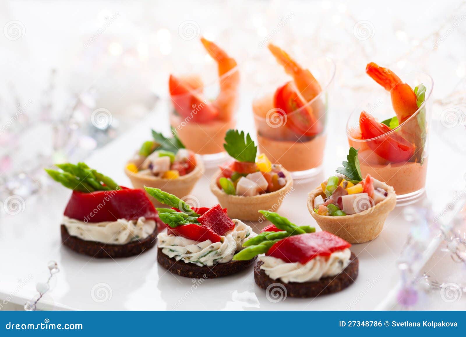 Appetizers stock photo. Image of pepper, orange, salad - 27348786