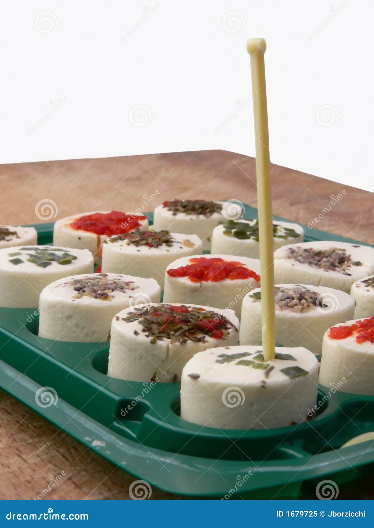 Appetizers Made of White Cheese Stock Image - Image of healthy, season ...