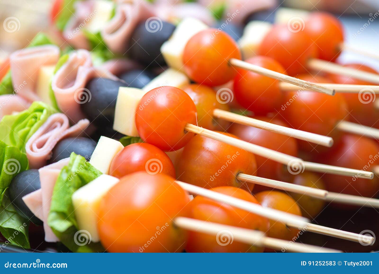 Appetizers Mix at Wedding Time Stock Image - Image of olives, mariage ...