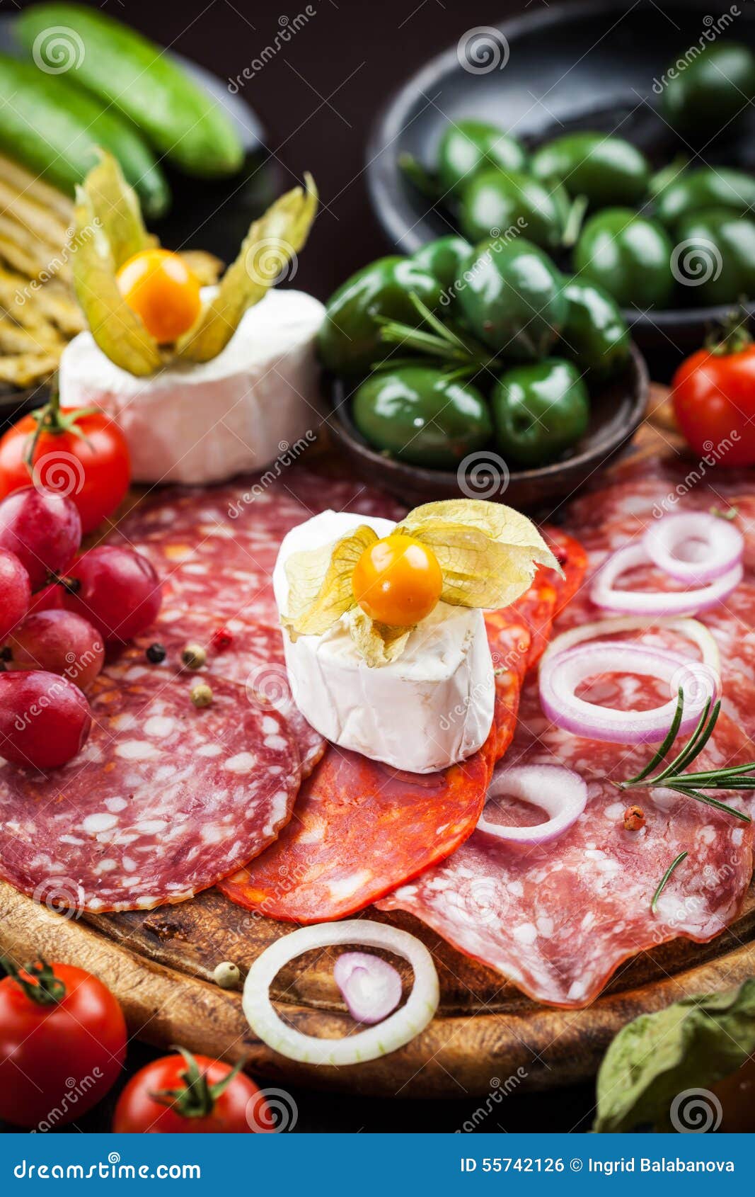 Appetizers platter stock photo. Image of appetizer, food - 55742126