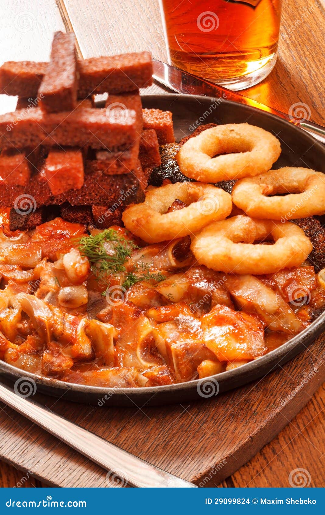 Appetizers in the pub stock photo. Image of snack, alcohol - 29099824