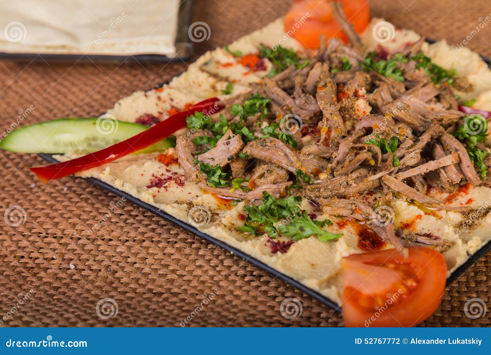 Appetizing food stock photo. Image of food, arab, beautiful - 52767772
