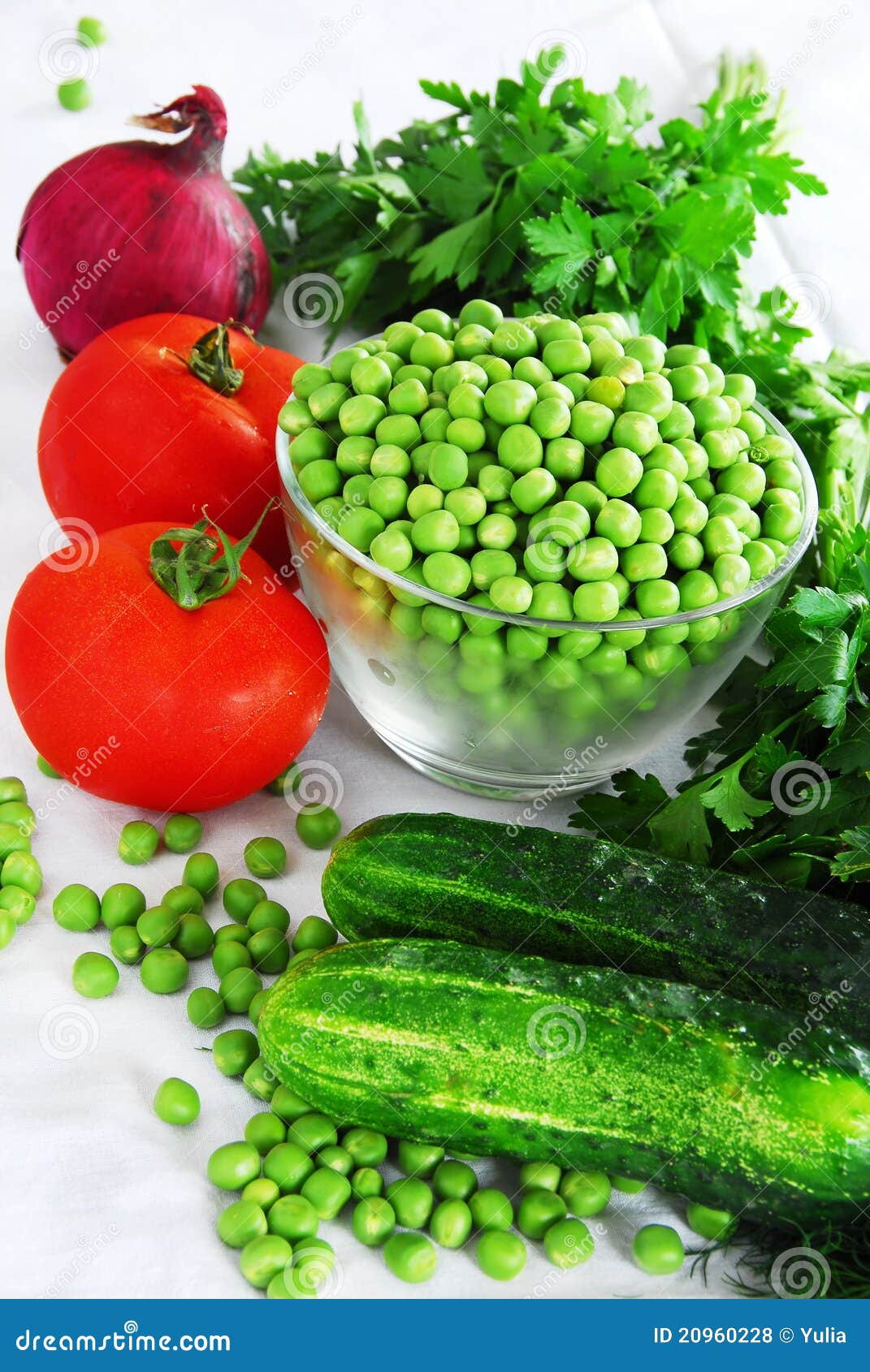 Appetizing Fresh Vegetables Stock Photo - Image of dinner, closeup ...