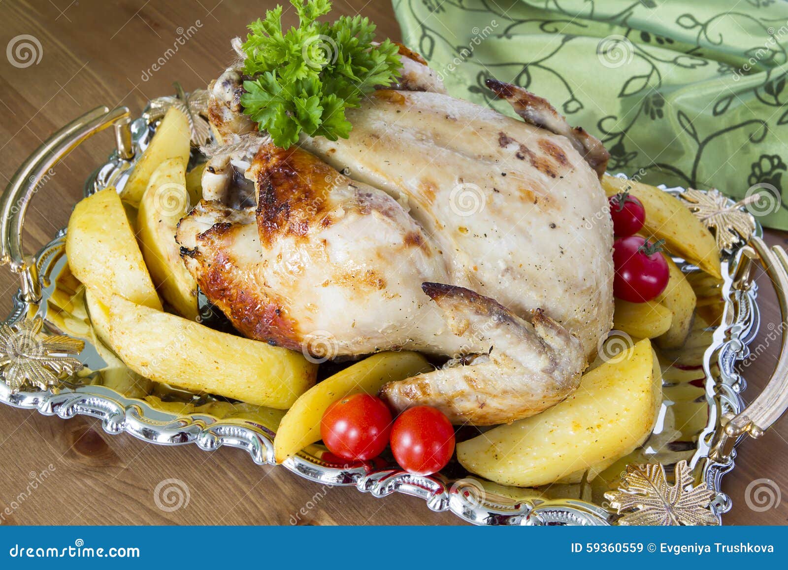 Appetizing fried chicken stock image. Image of healthy - 59360559