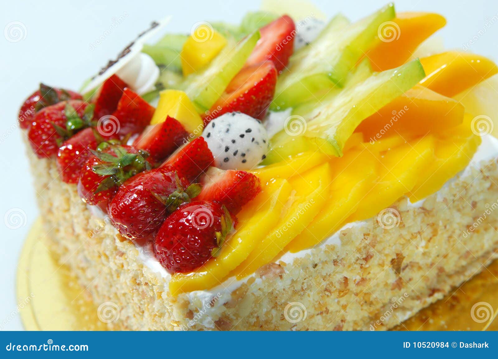 Appetizing fruit pie stock photo. Image of meal, diet - 10520984