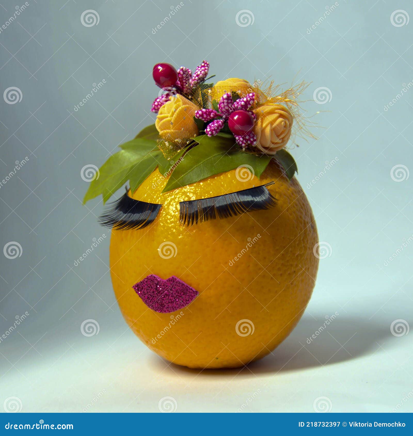 Fruit Smiley Or Emoji, Isolated On White Royalty-Free Stock Image ...