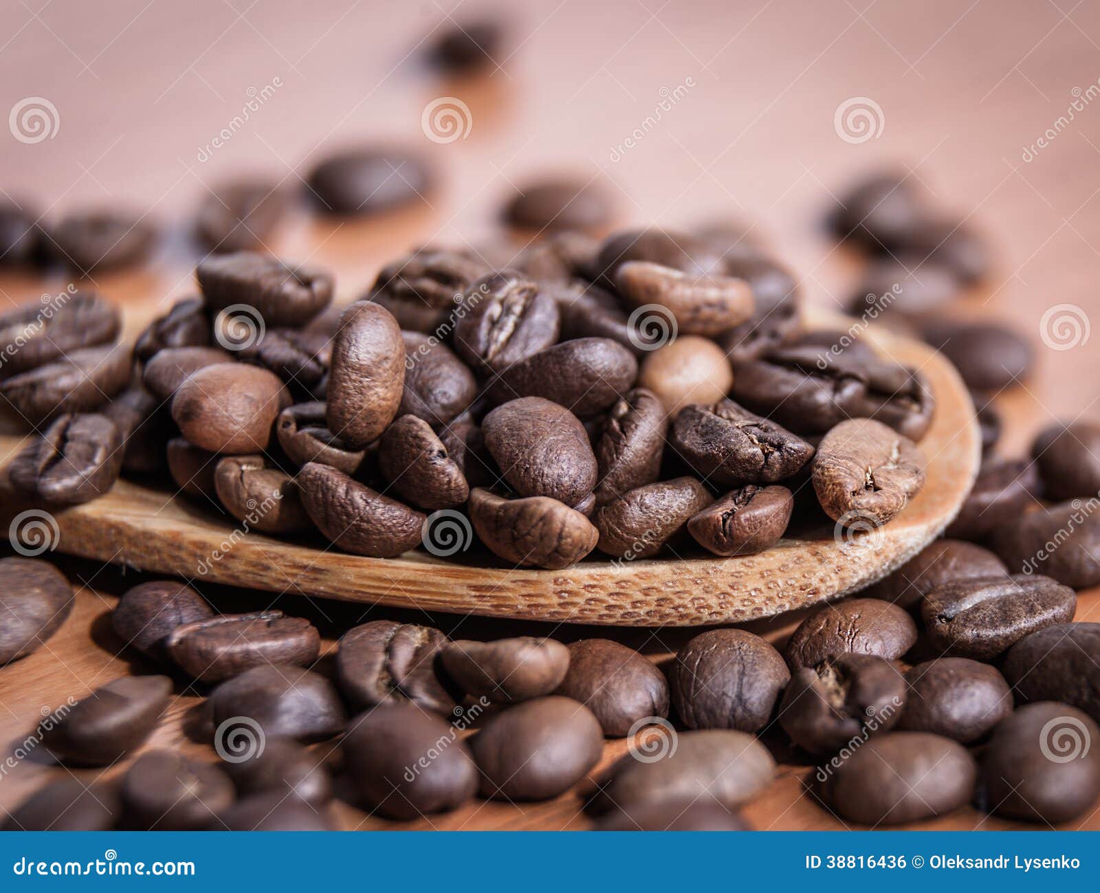 Appetizing Grains of Black Coffee Stock Photo - Image of roasted ...