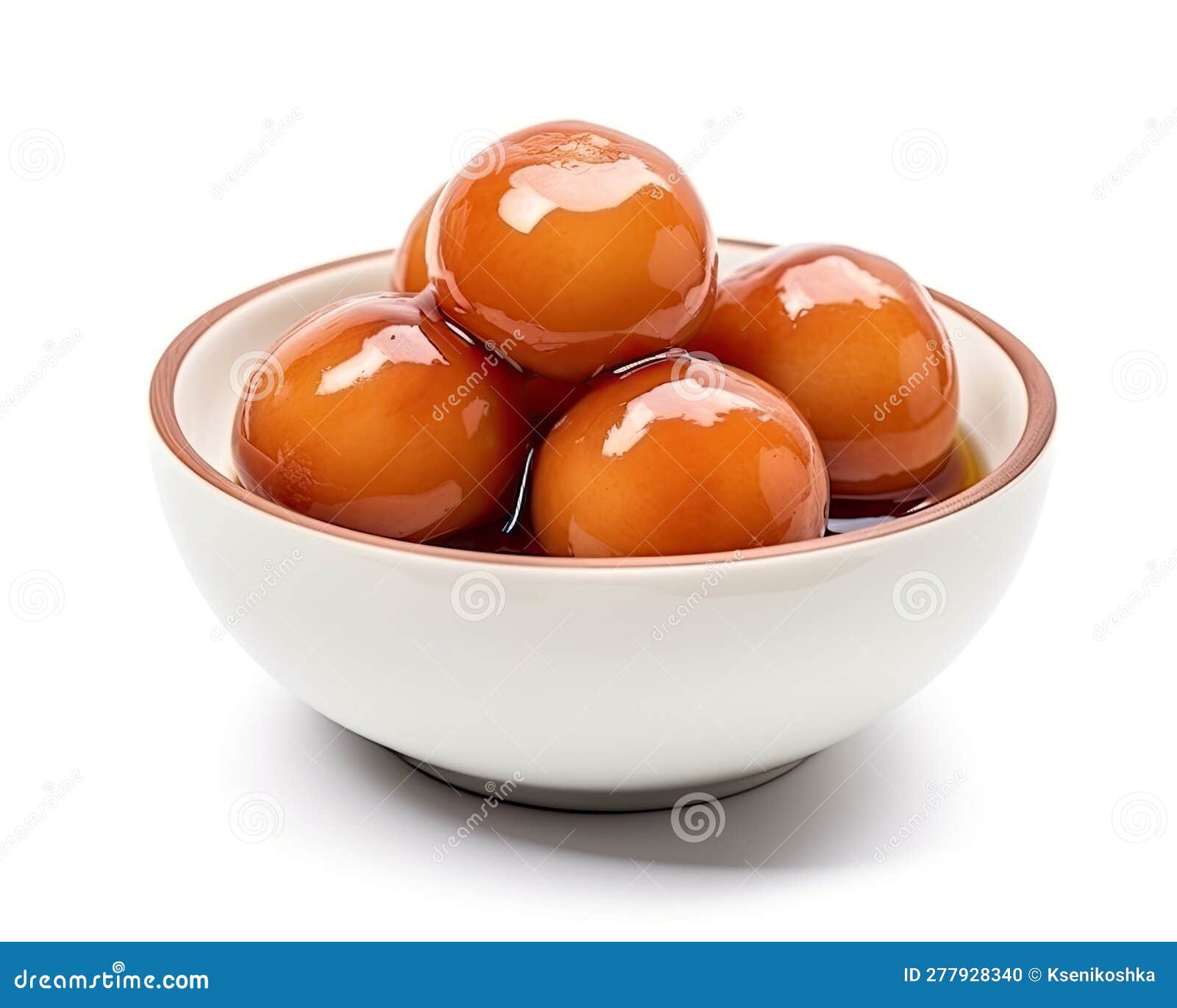 Gulab Jamun. Indian Traditional Food. Vector Color Realistic ...