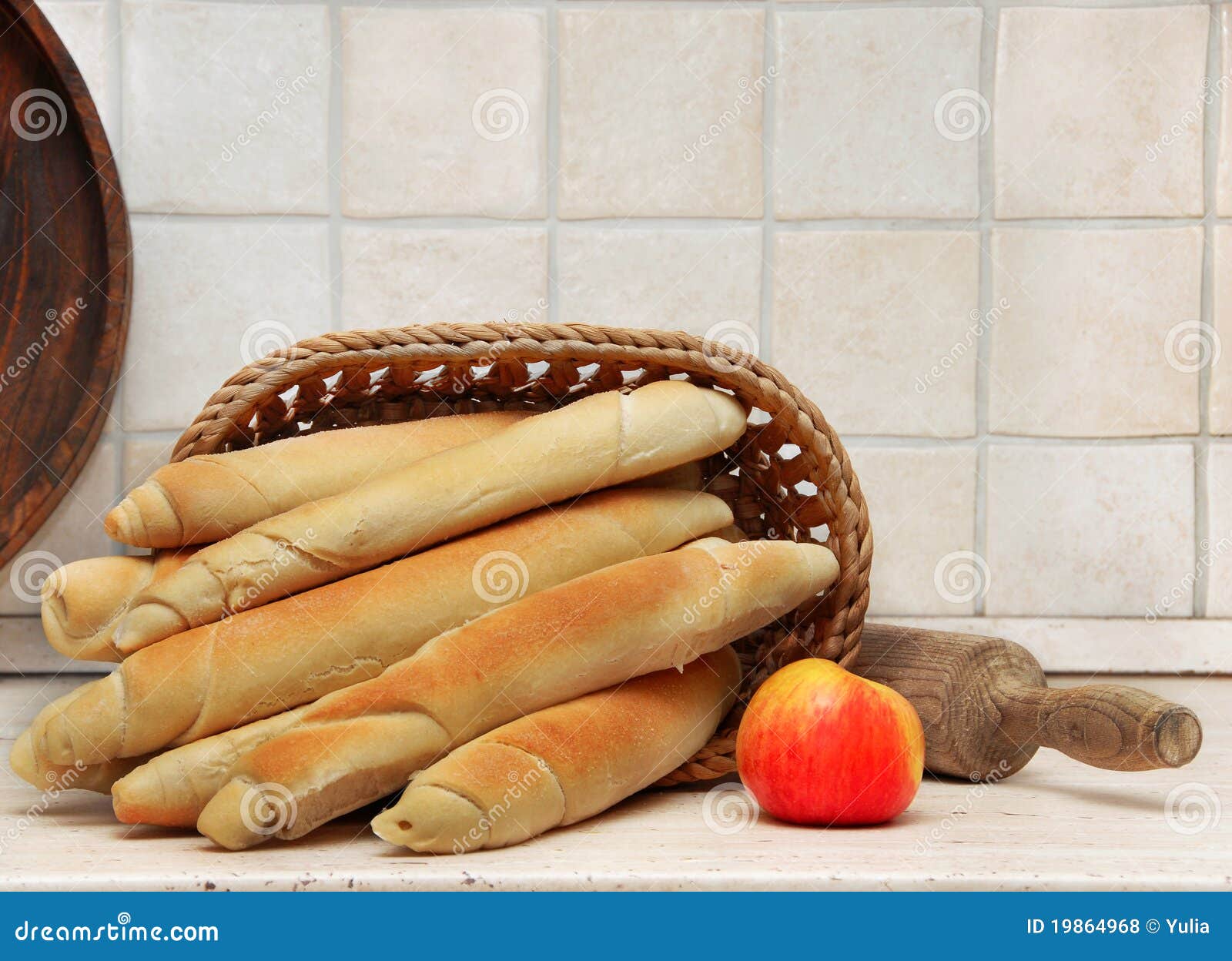 Appetizing homemade bread stock photo. Image of group - 19864968