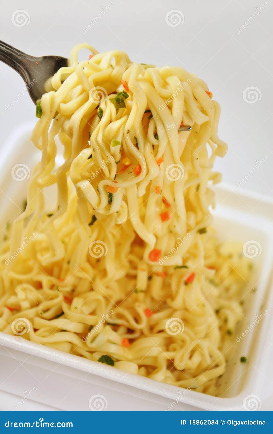 Appetizing Instant Noodles with Spices. Stock Photo - Image of chinese ...
