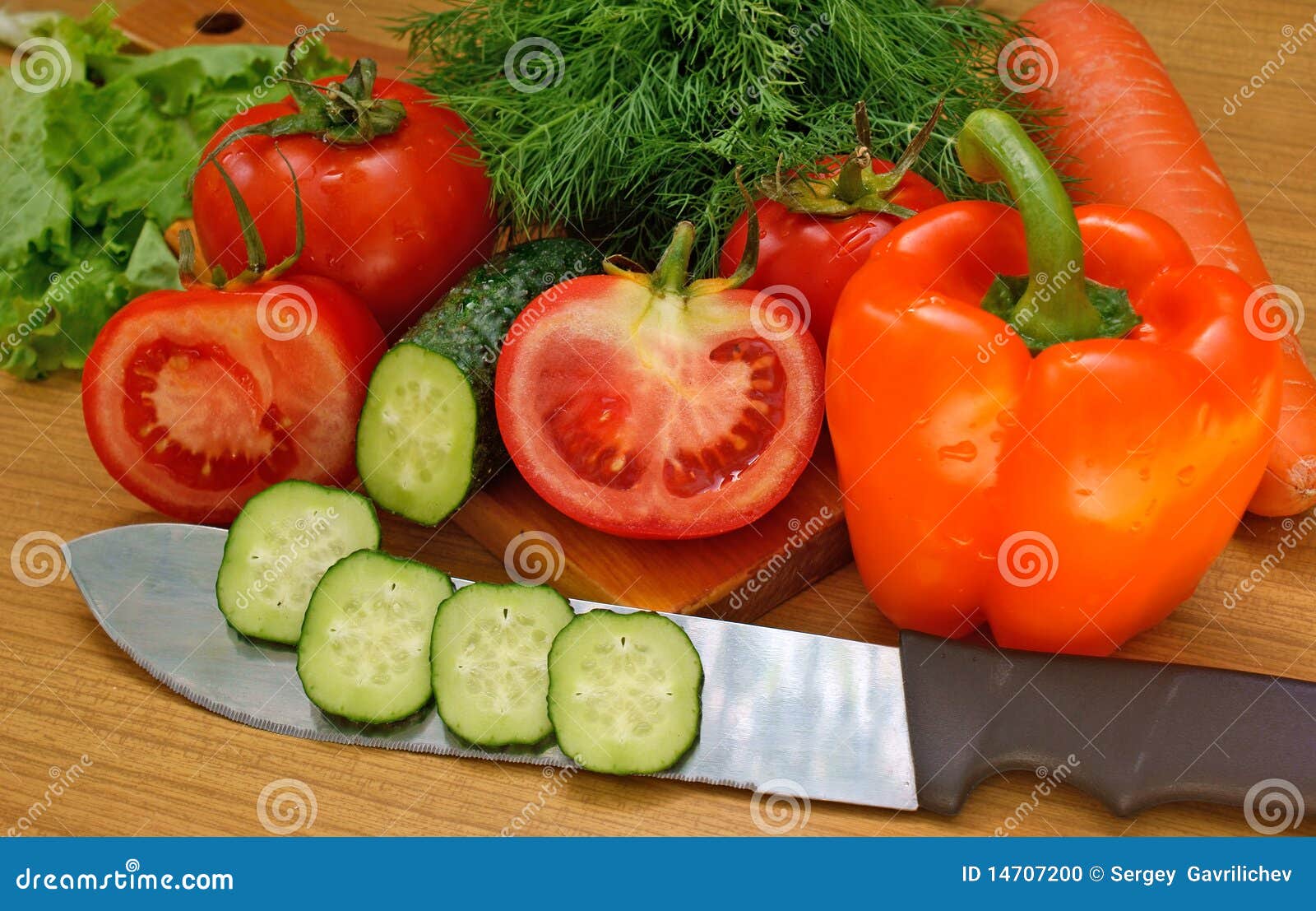 Appetizing Light Vegetables Snack Stock Photo - Image of feeding ...