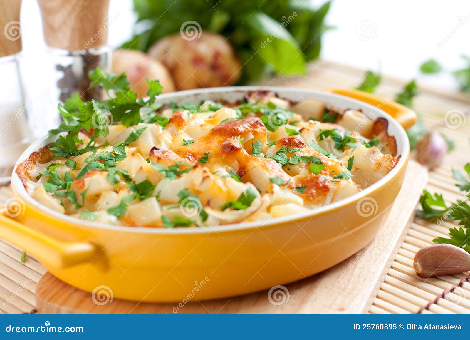 Appetizing Pie in the Yellow Form for Baking Stock Image - Image of ...