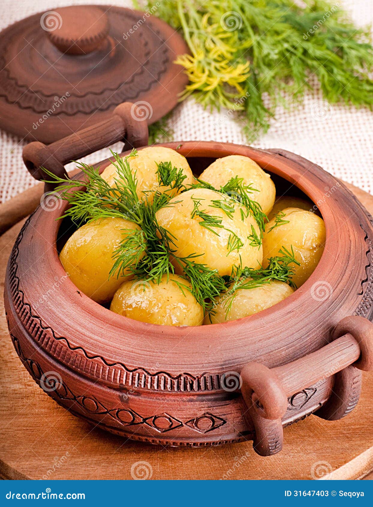 Appetizing potato stock image. Image of spice, vegetable - 31647403