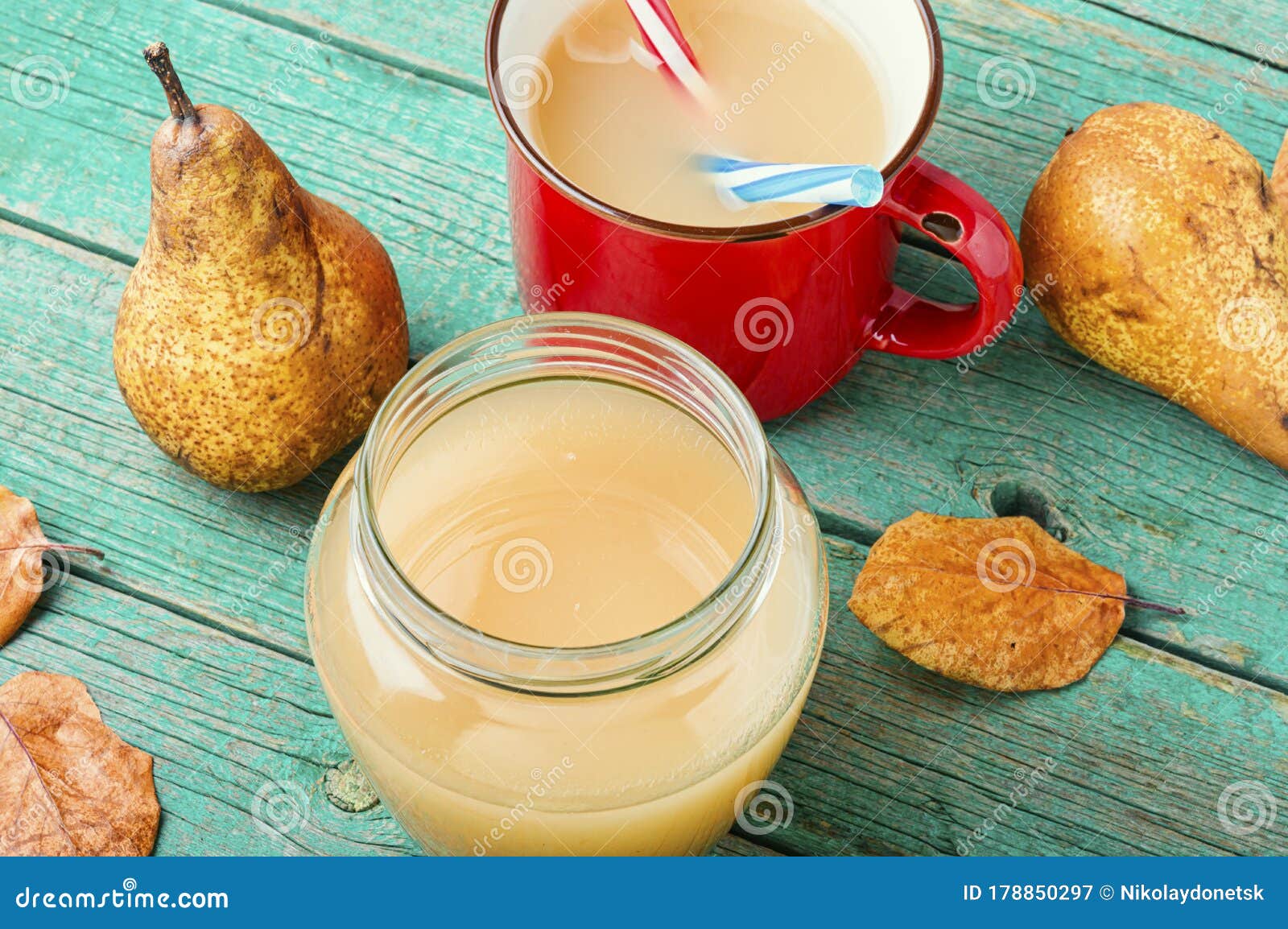Fruit pear juice stock image. Image of healthy, sweet - 178850297