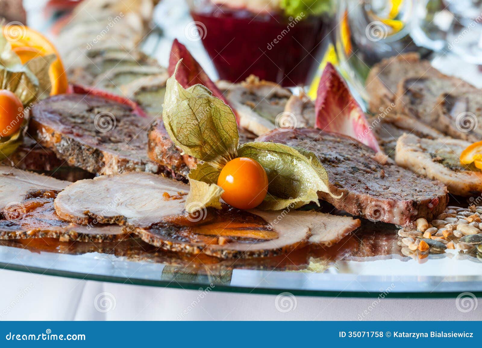 Appetizing snacks stock photo. Image of celebration, lettuce - 35071758