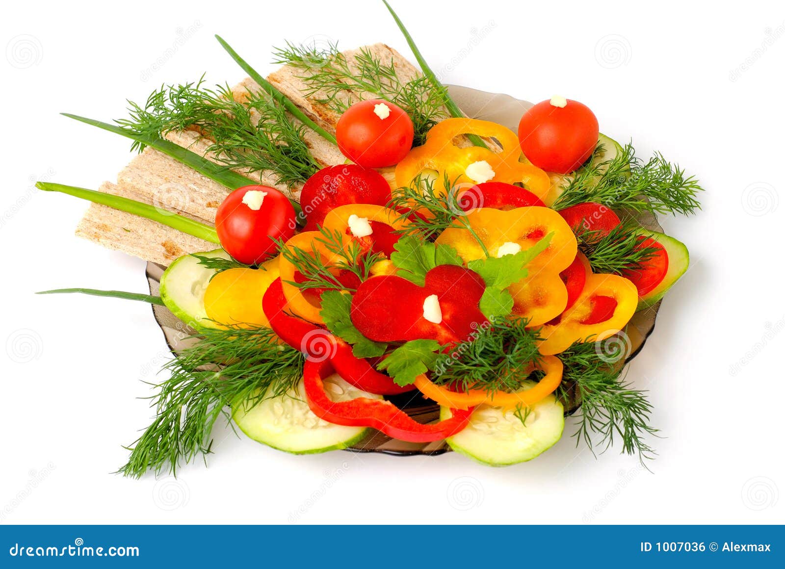 Appetizing Vegetables and Healthy Bread Stock Photo - Image of health ...