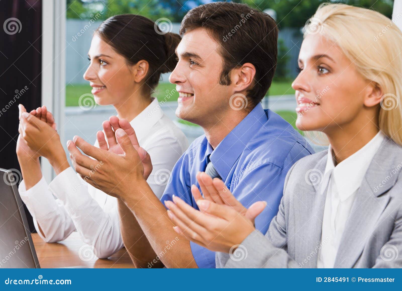 Applause stock image. Image of achieve, businesswoman - 2845491