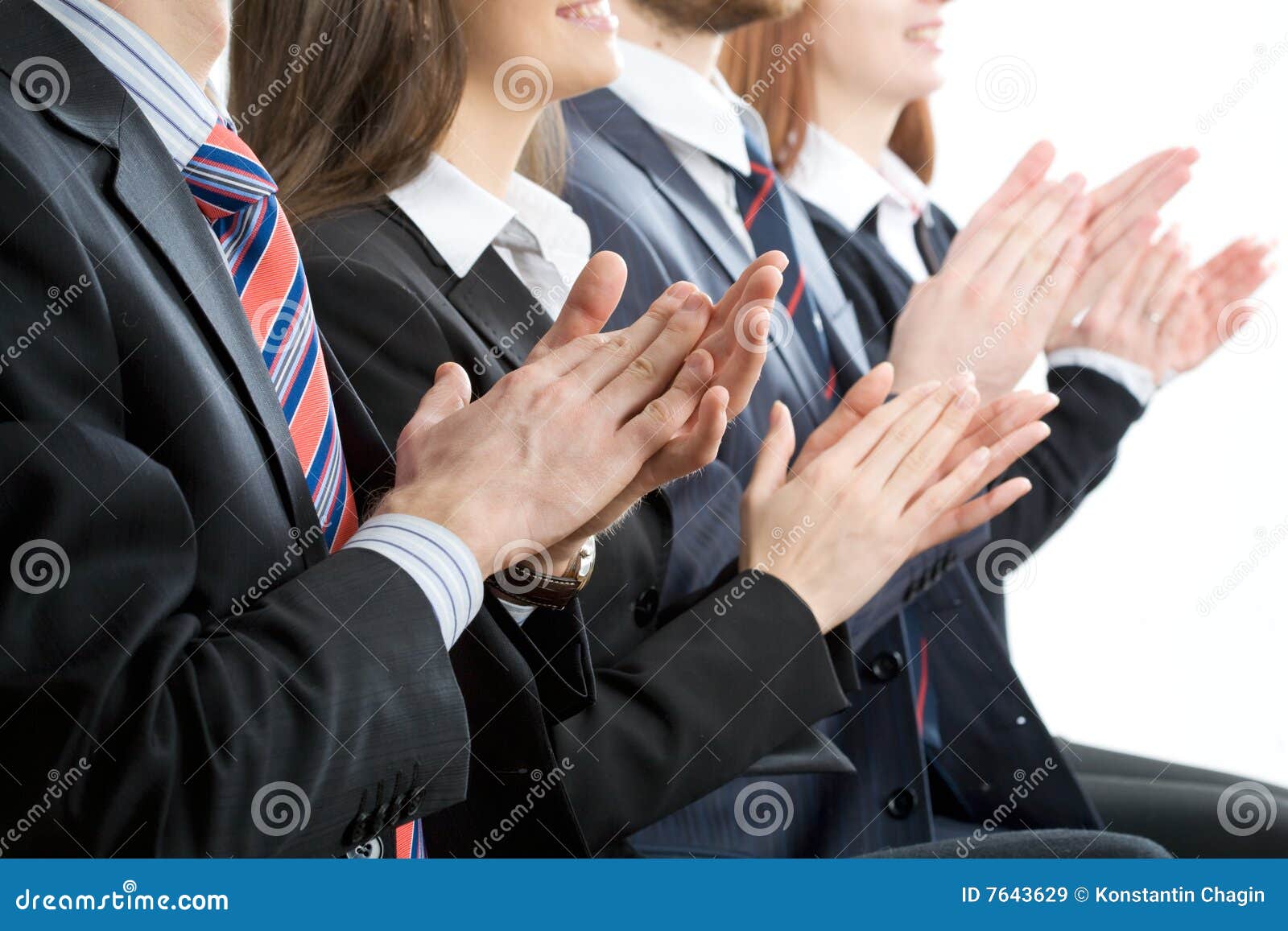 Applause stock image. Image of business, joined, office - 7643629