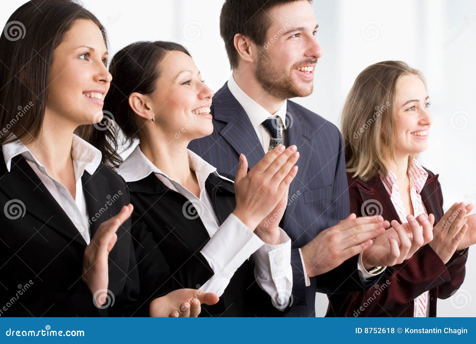 Applause stock photo. Image of people, clapping, employee - 8752618