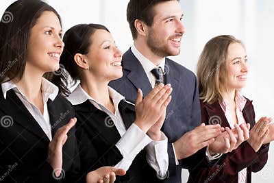 Applause stock photo. Image of people, clapping, employee - 8752618