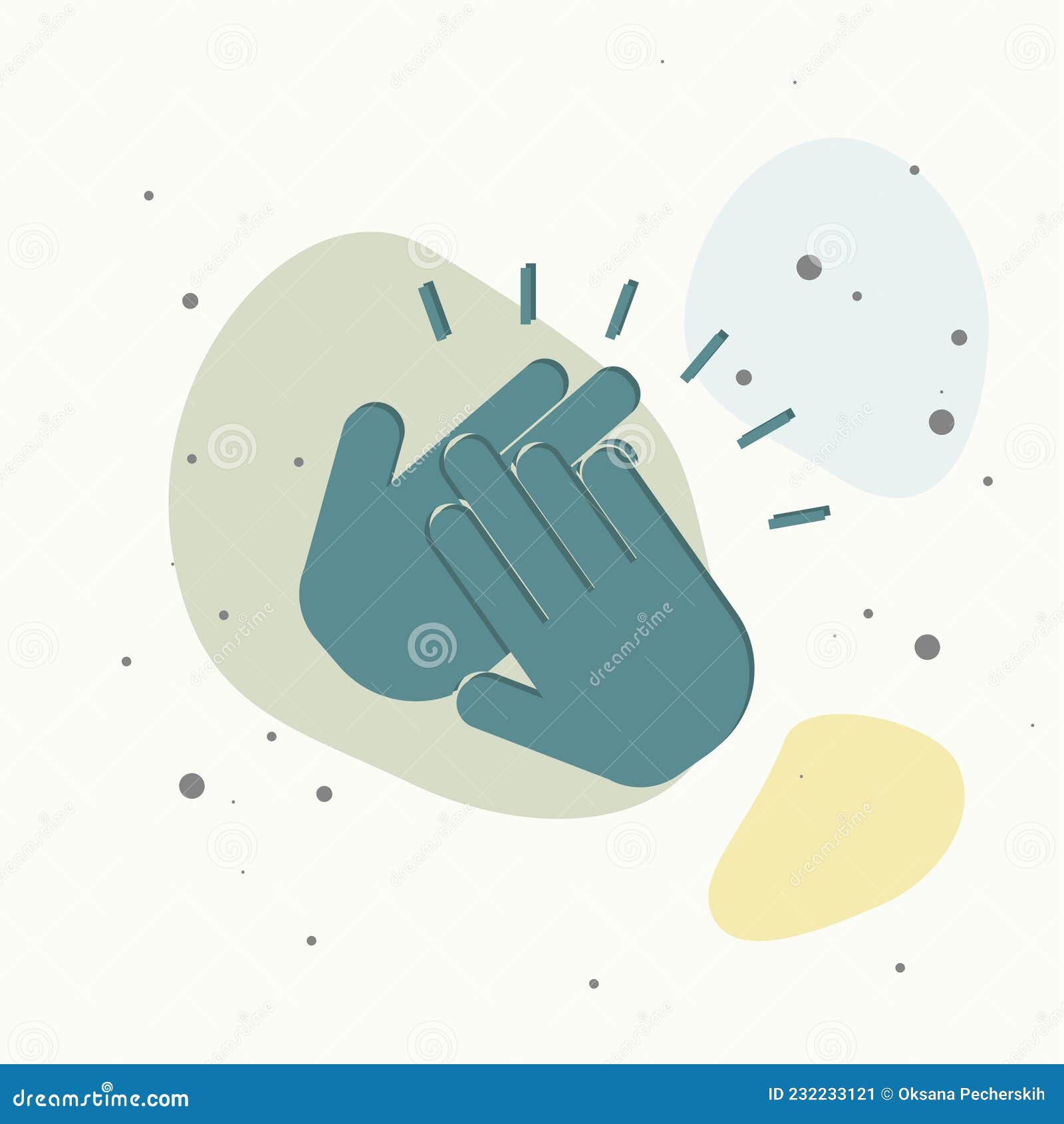 Applause Icon. a Symbol of Clapping Stock Vector - Illustration of ...