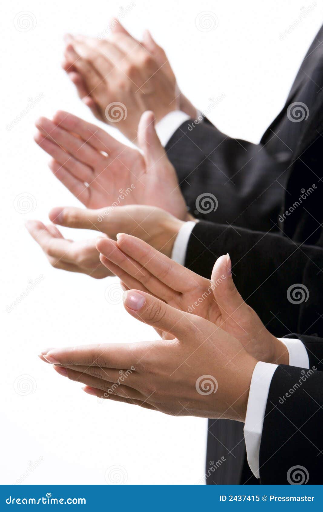 Applauso immagine stock. Immagine di risarcimento, vittoria - 2437415