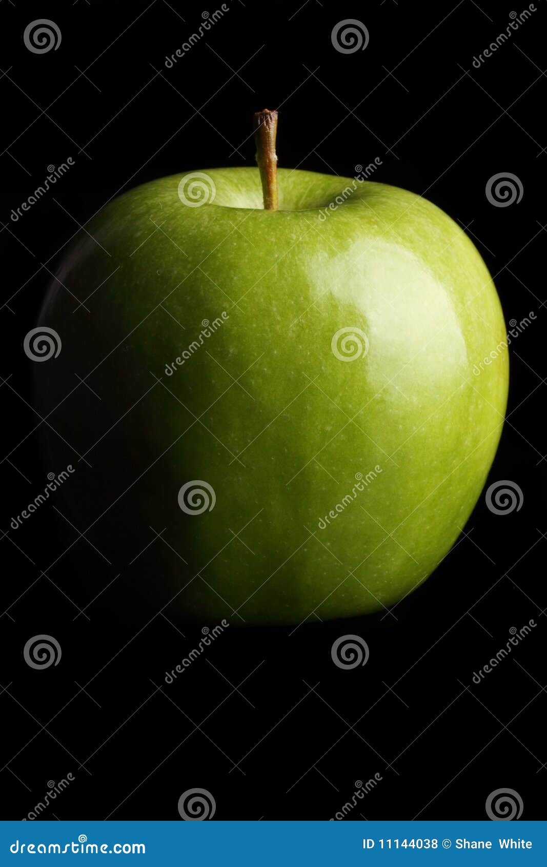 Apple. stock photo. Image of background, dark, front - 11144038