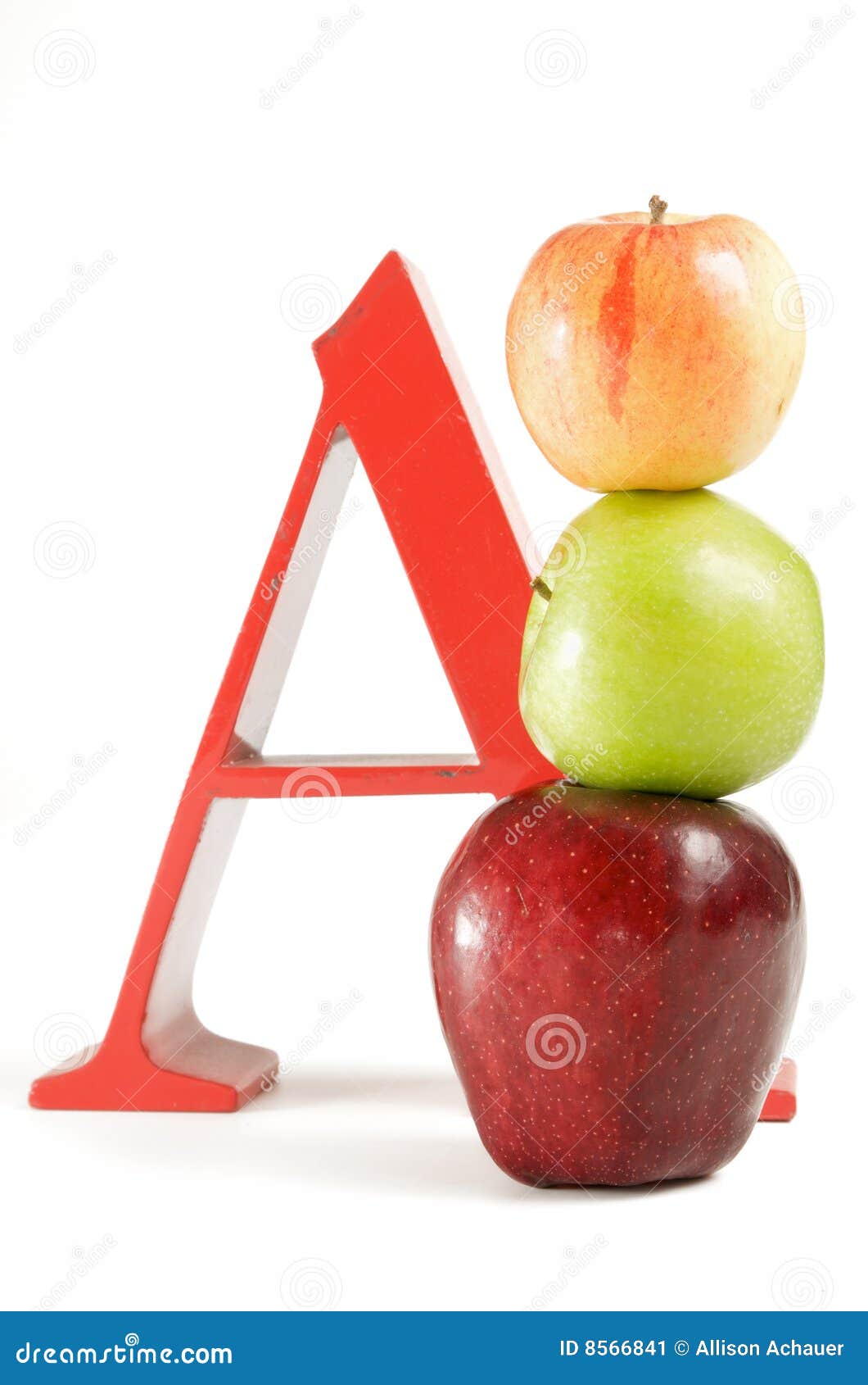 A is for Apple stock image. Image of background, fruit - 8566841