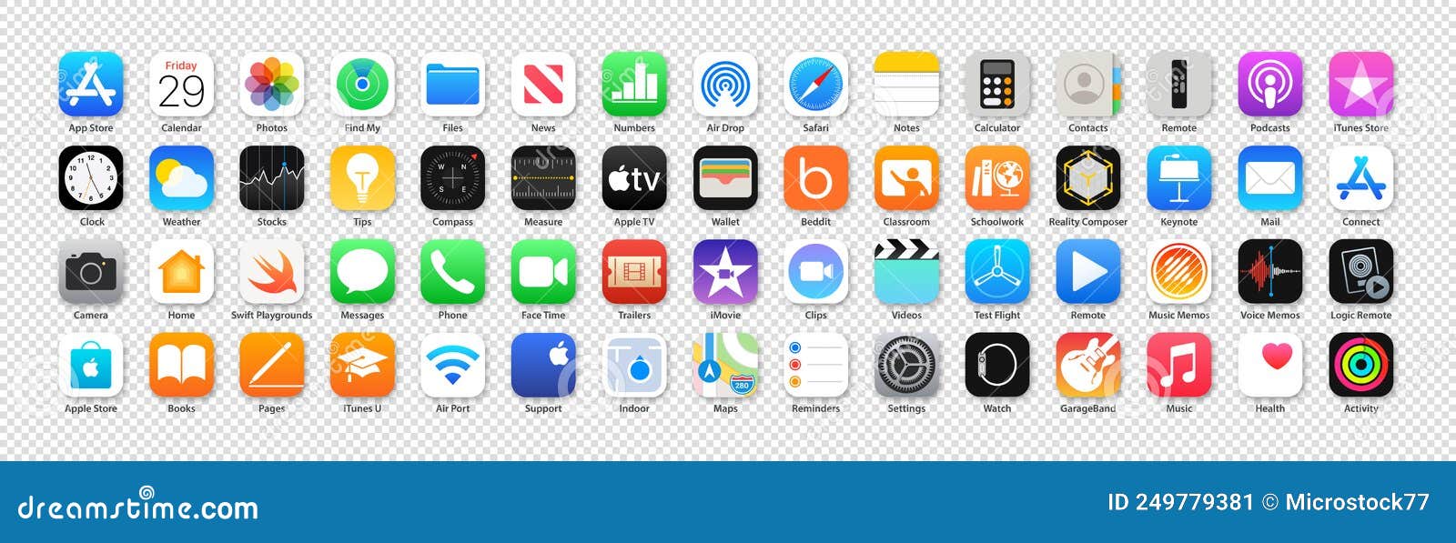Apple App Icon, Ios, IPhone, IMac, IPad, MacBook, Isolated on ... Apple App Icon, Ios, IPhone, IMac, IPad, MacBook, Isolated on ...