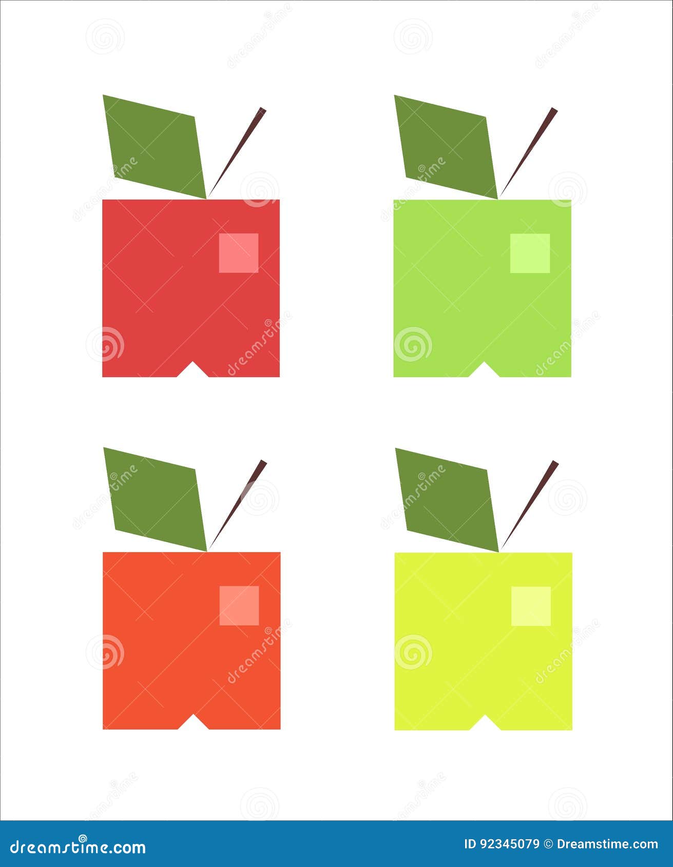 Apple stock vector. Illustration of graffiti, designation - 92345079