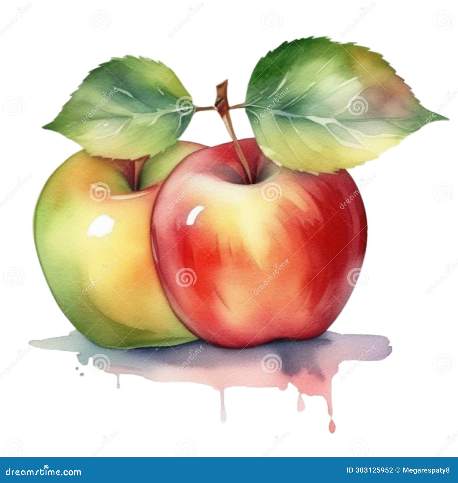 Stunning 8k Red Apple Rendering With Clean White Background Stock Photo ...