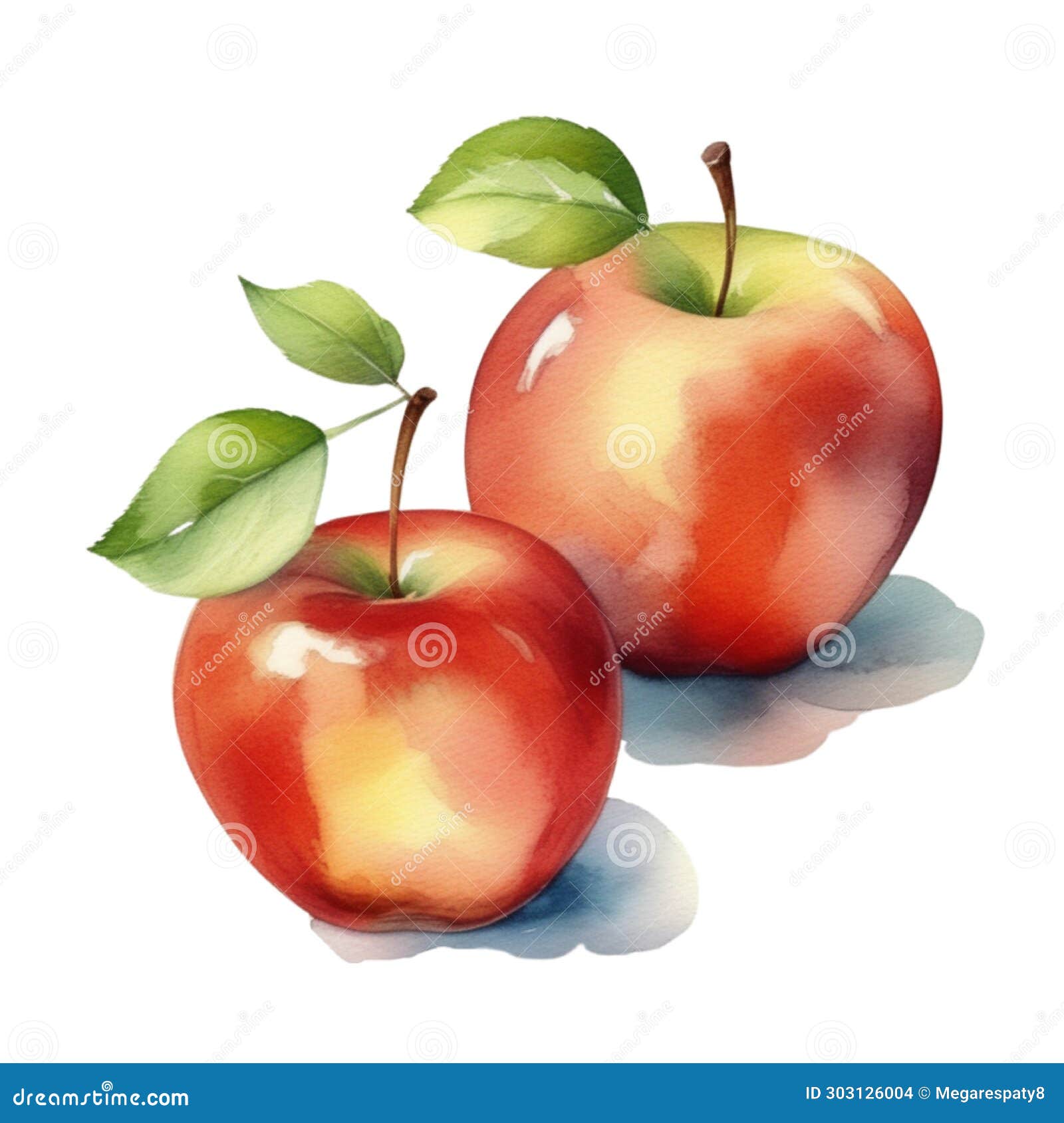 Stunning 8k Red Apple Rendering With Clean White Background Stock Photo ...