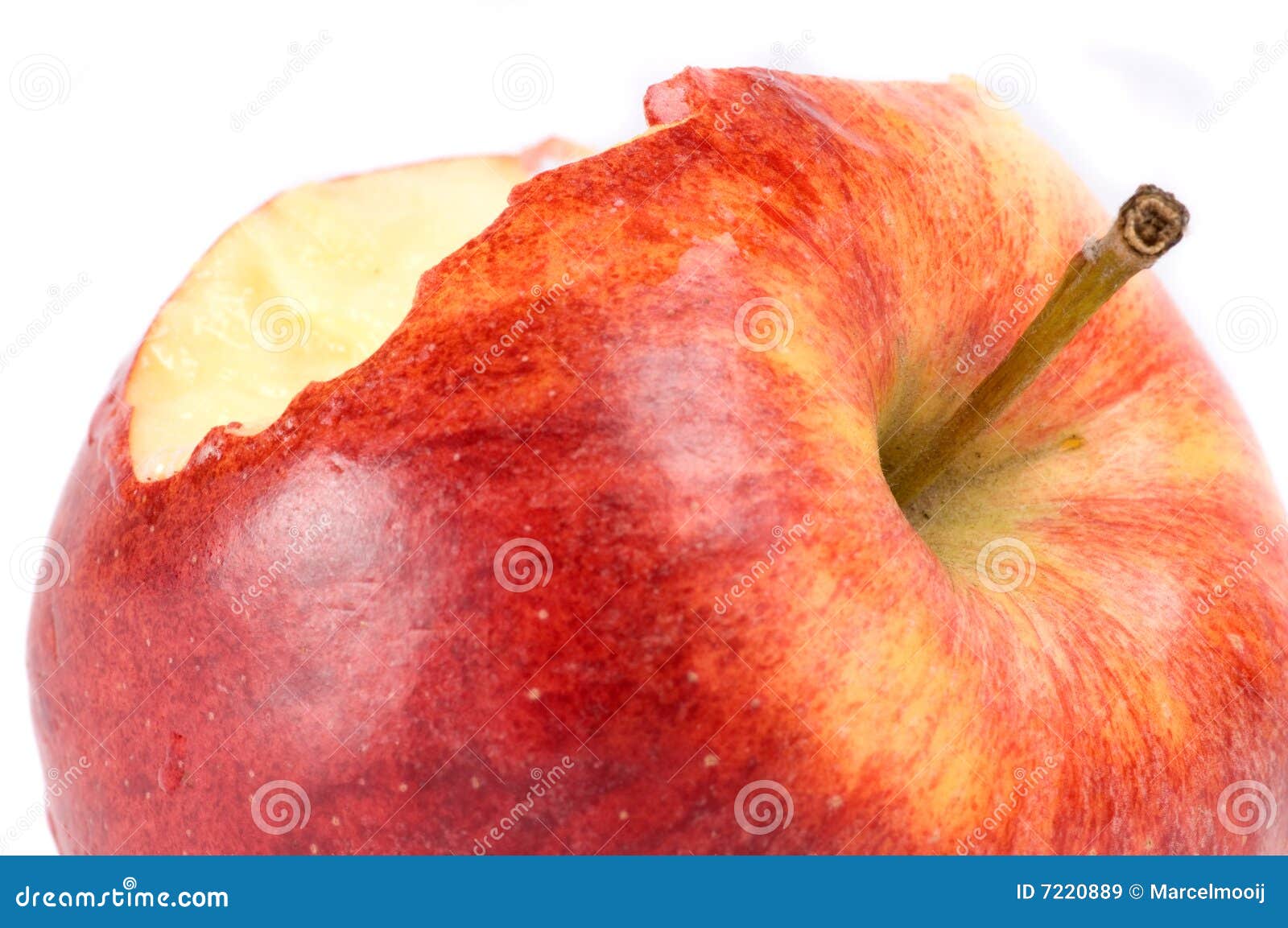 Apple Bite stock image. Image of nutritious, closeup, fruity - 7220889