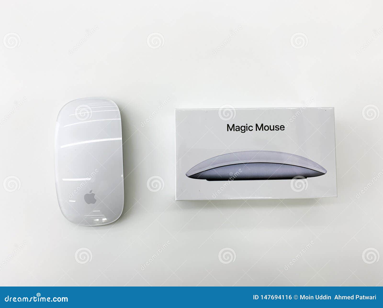 Apple Bluetooth Mouse in White Color - Image Editorial Photo - Image of ...