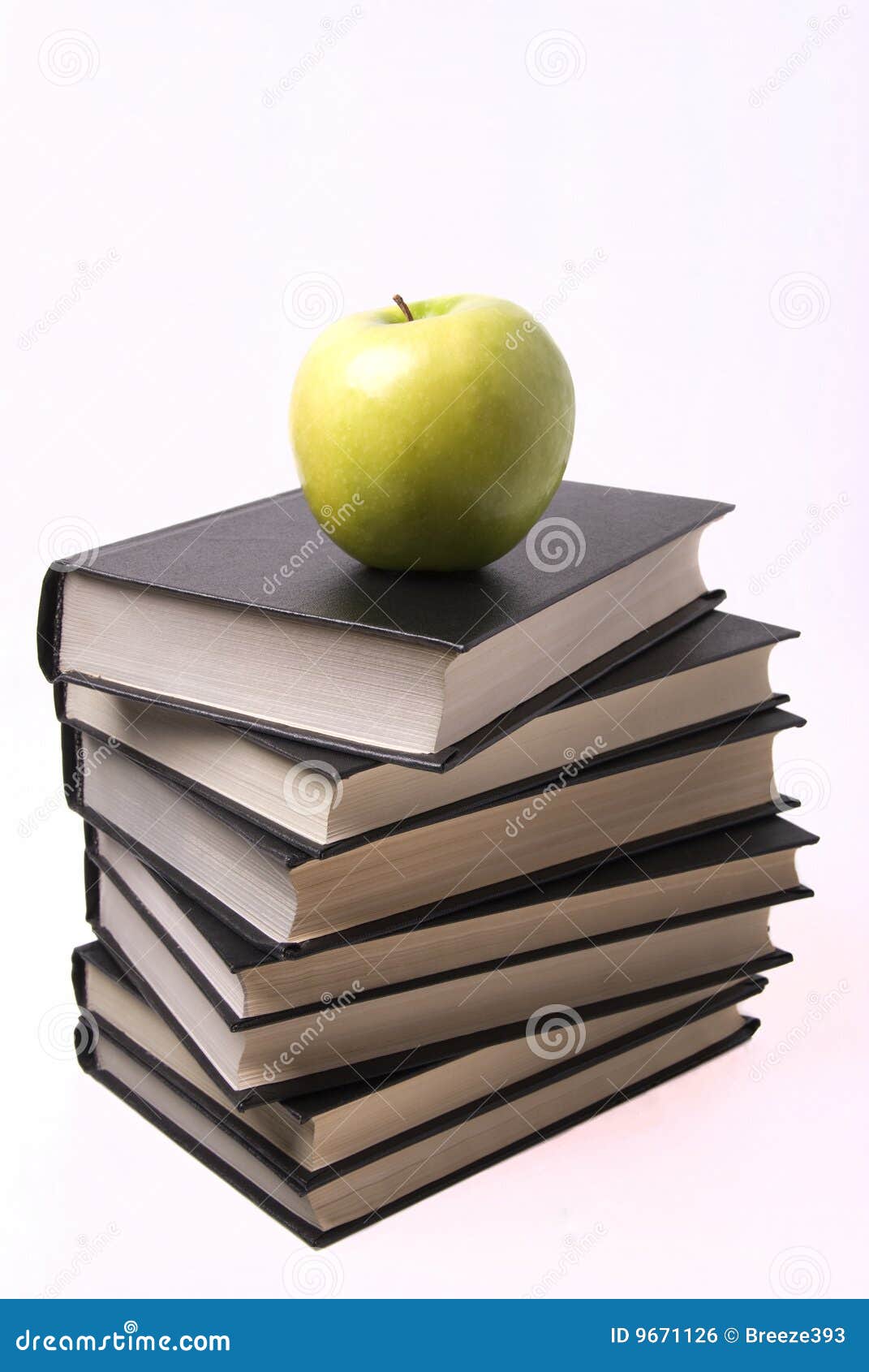 Apple and books stock photo. Image of learn, fruit, book - 9671126