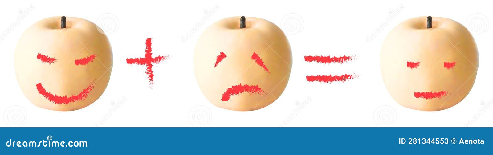 Apple Calculation - Vector Illutration Stock Vector - Illustration of ...