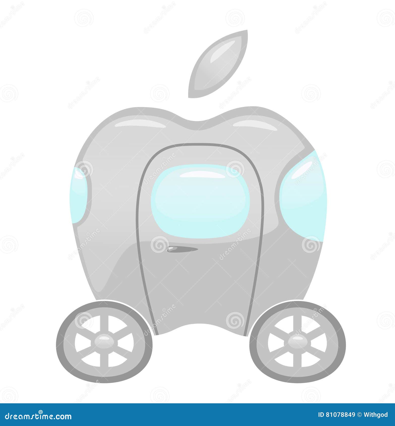 Apple car editorial stock image. Illustration of motor - 81078849