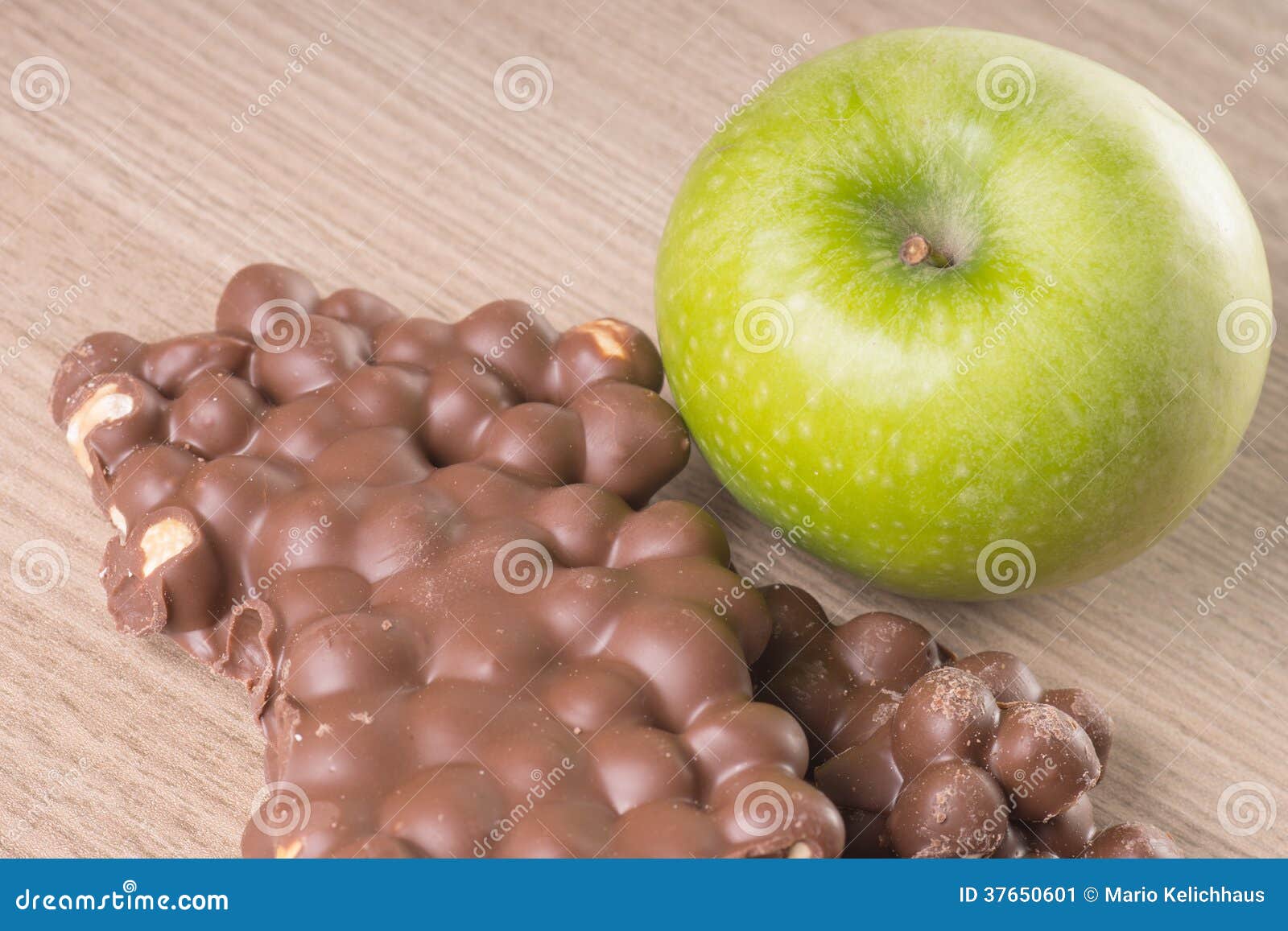 Apple and chocolate stock image. Image of natural, organic - 37650601