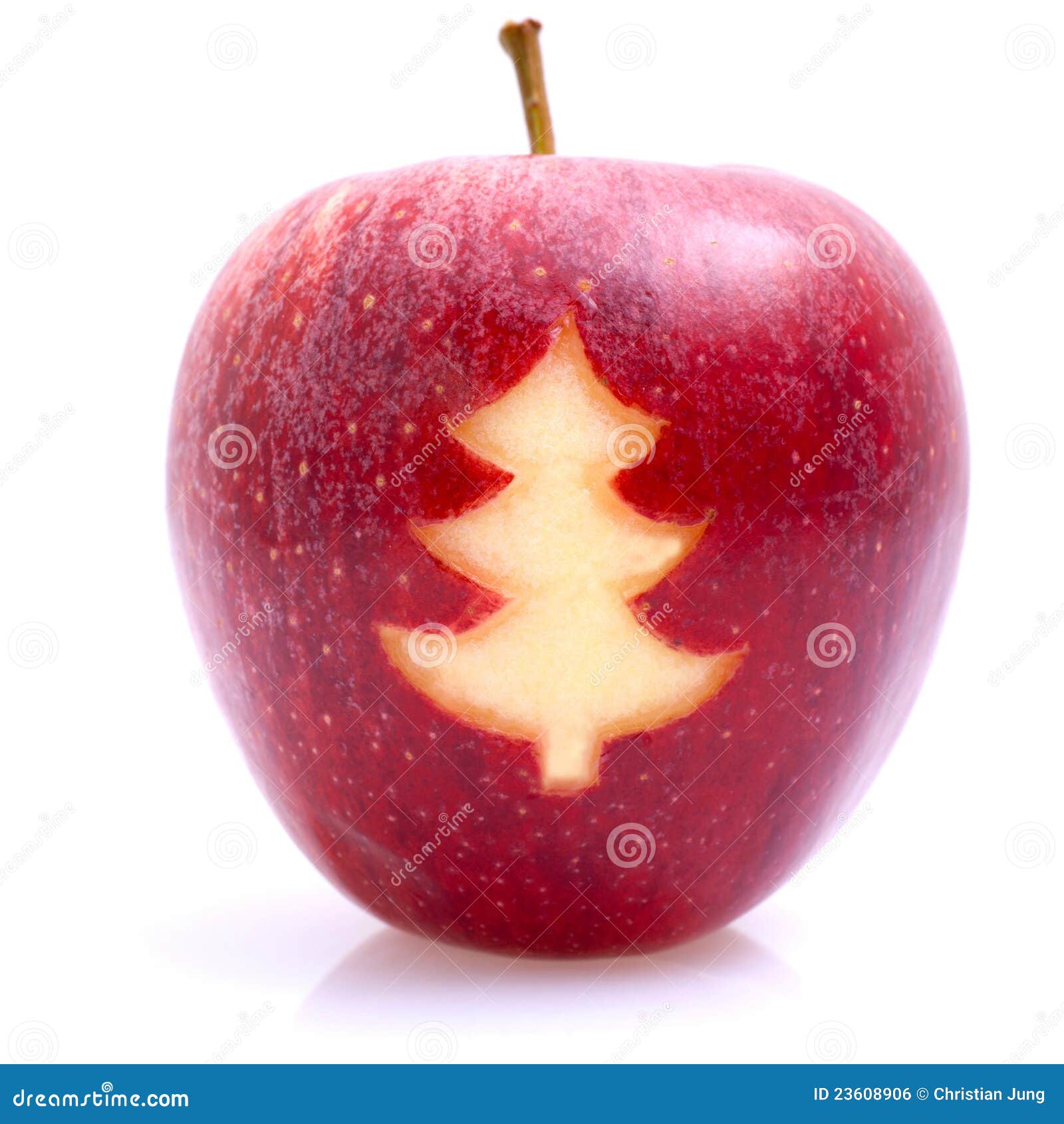 Apple - Christmas time stock photo. Image of advent, isolated - 23608906