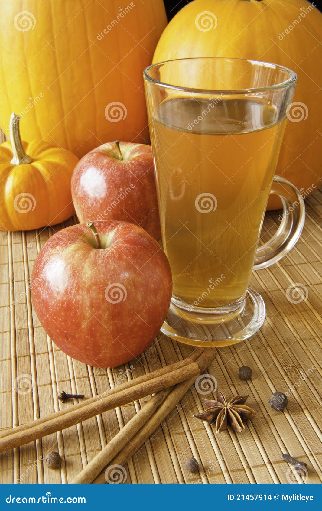 Apple Cider stock photo. Image of october, bamboo, festive - 21457914