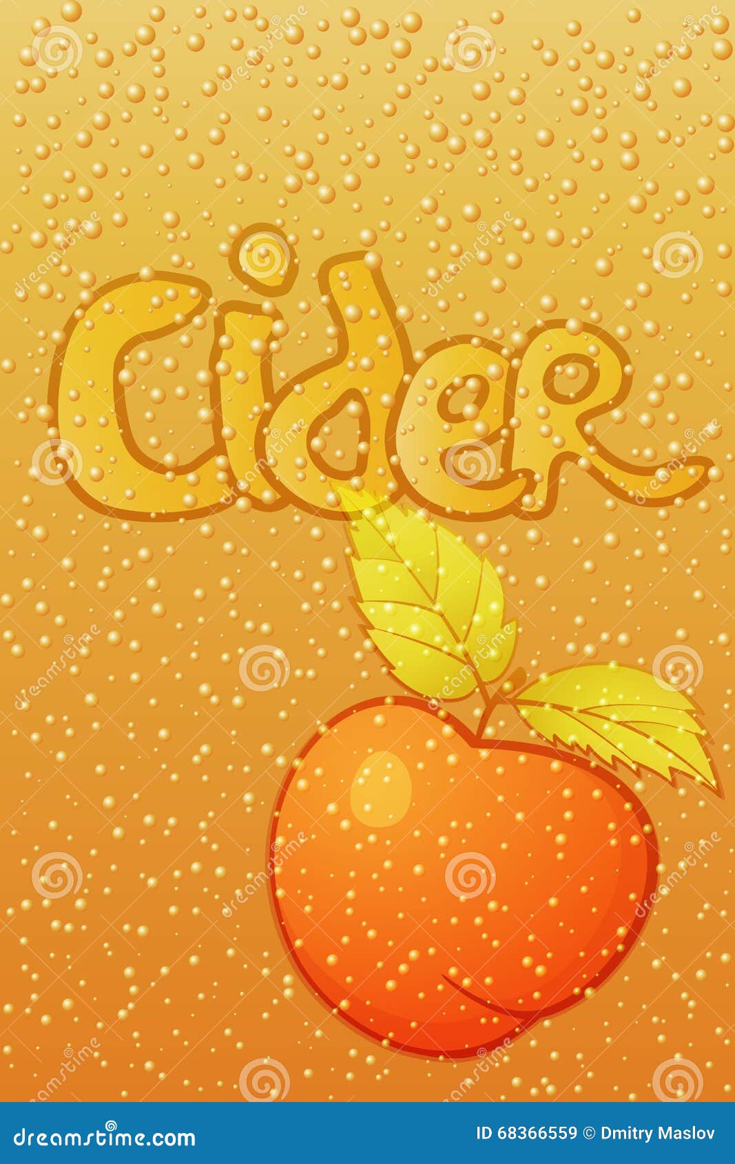 Apple Cider Cartoon Vector | CartoonDealer.com #68366559