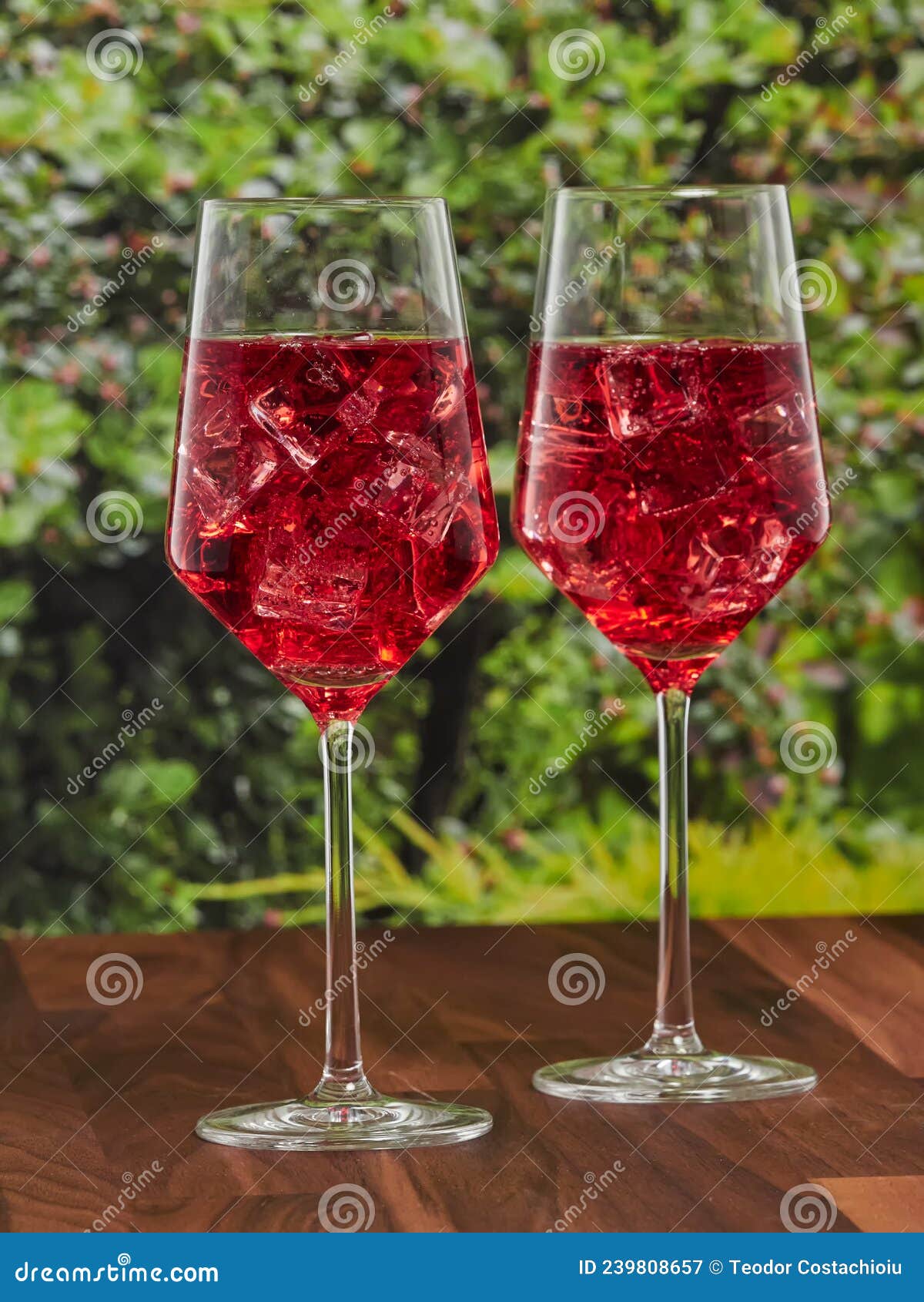 Apple Cider with Red Berry Flavor Stock Image - Image of cocktail ...