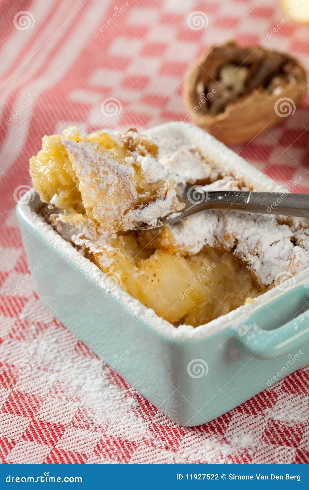 Apple clafoutis stock photo. Image of dessert, delicious - 11927522