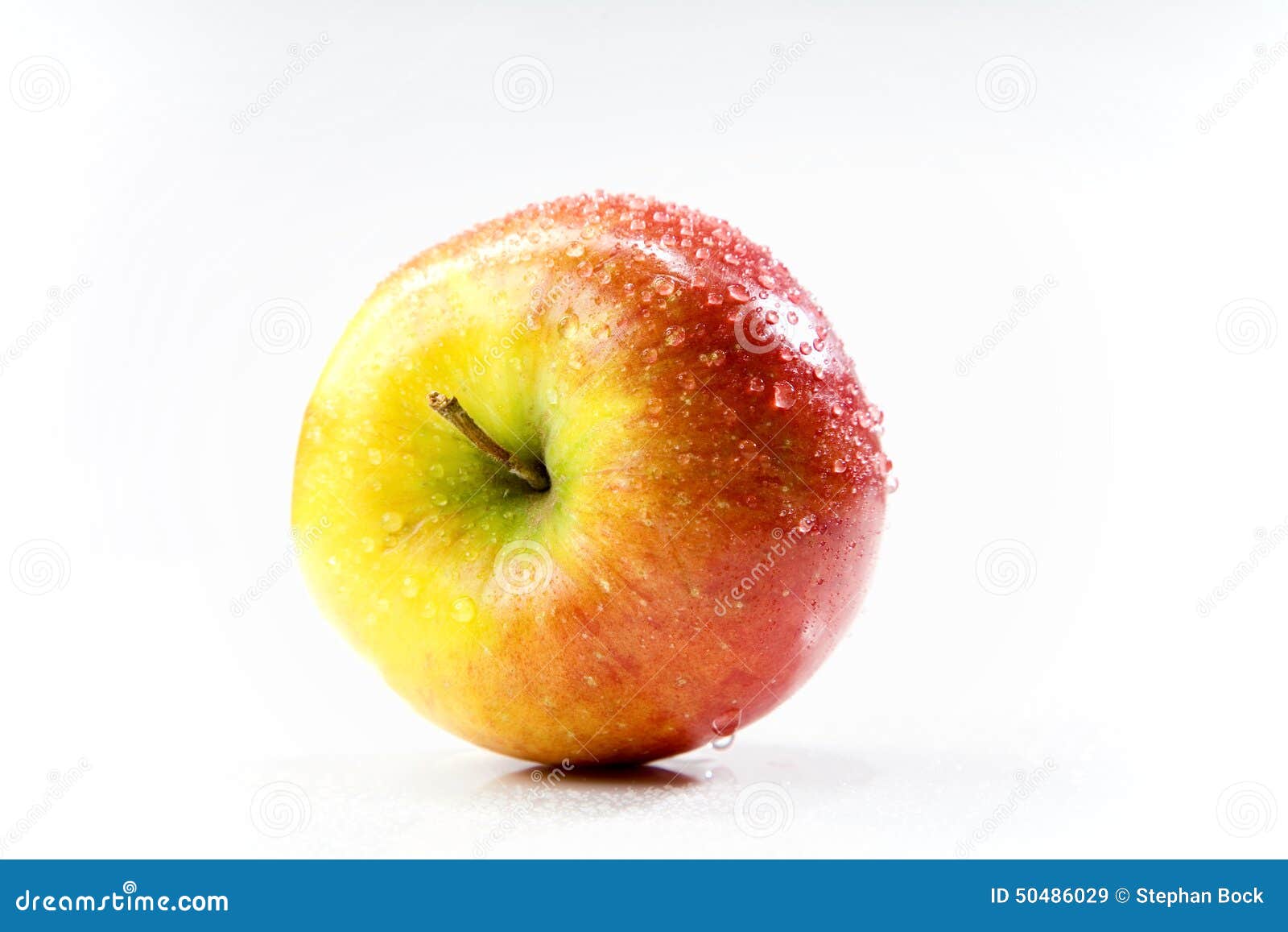 Apple, close-up stock image. Image of calorie, fresh - 50486029