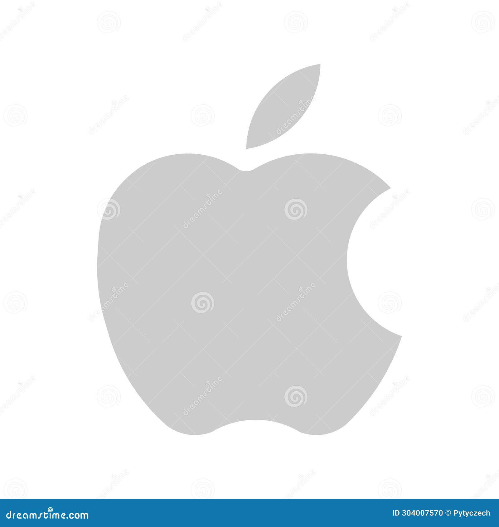 Red Apple Company Logo Abstract With White Background Royalty-Free ...