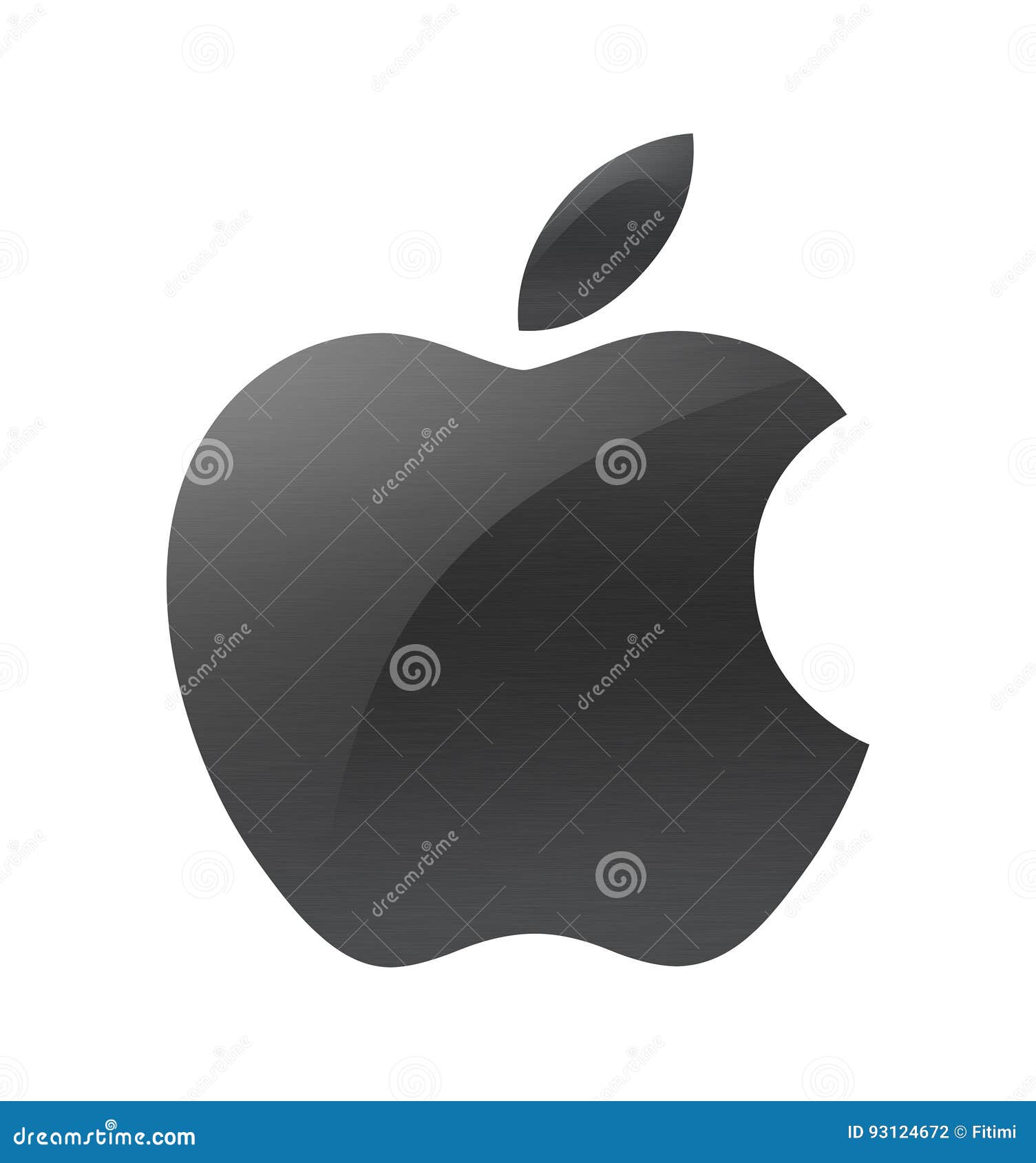 Apple company sign editorial photography. Illustration of electronic ...